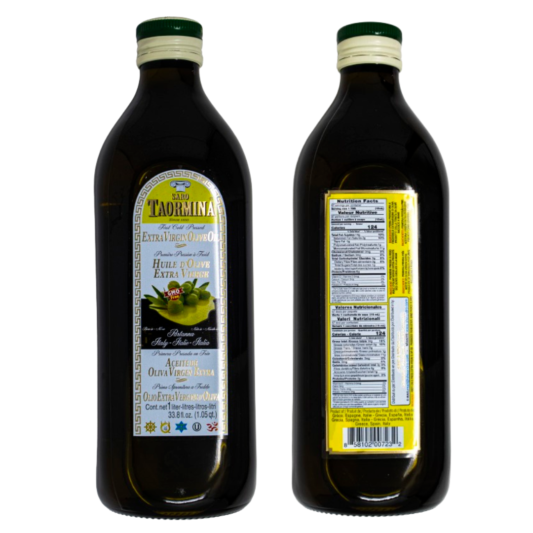 Taormina Extra Virgin Olive Oil: 1L | Puretap Water Distillers.