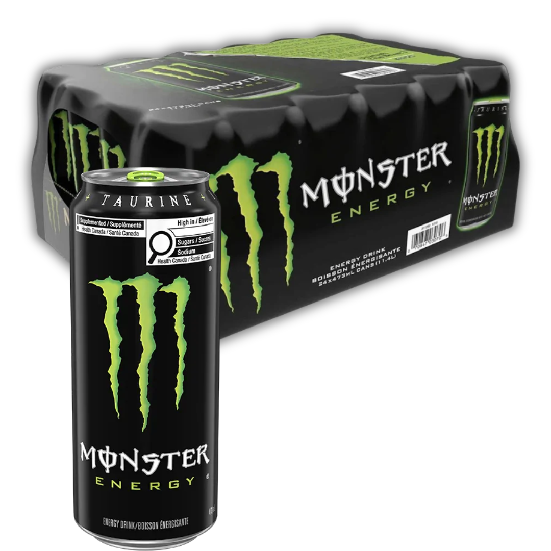 Monster Energy Original 24-Pack (473 mL Cans) | Puretap