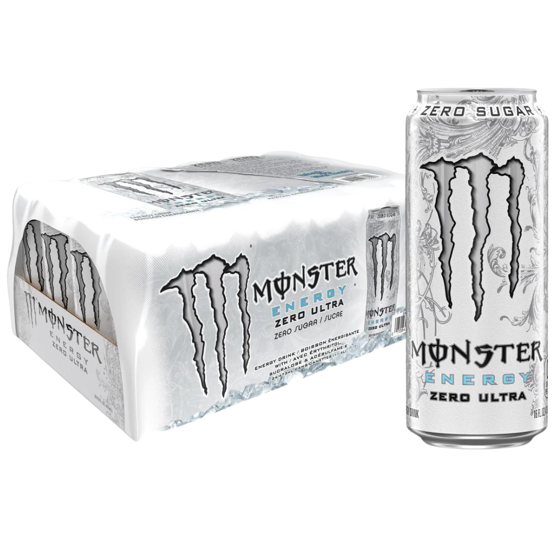 Monster Energy Zero Ultra (24 × 473 mL) | Puretap